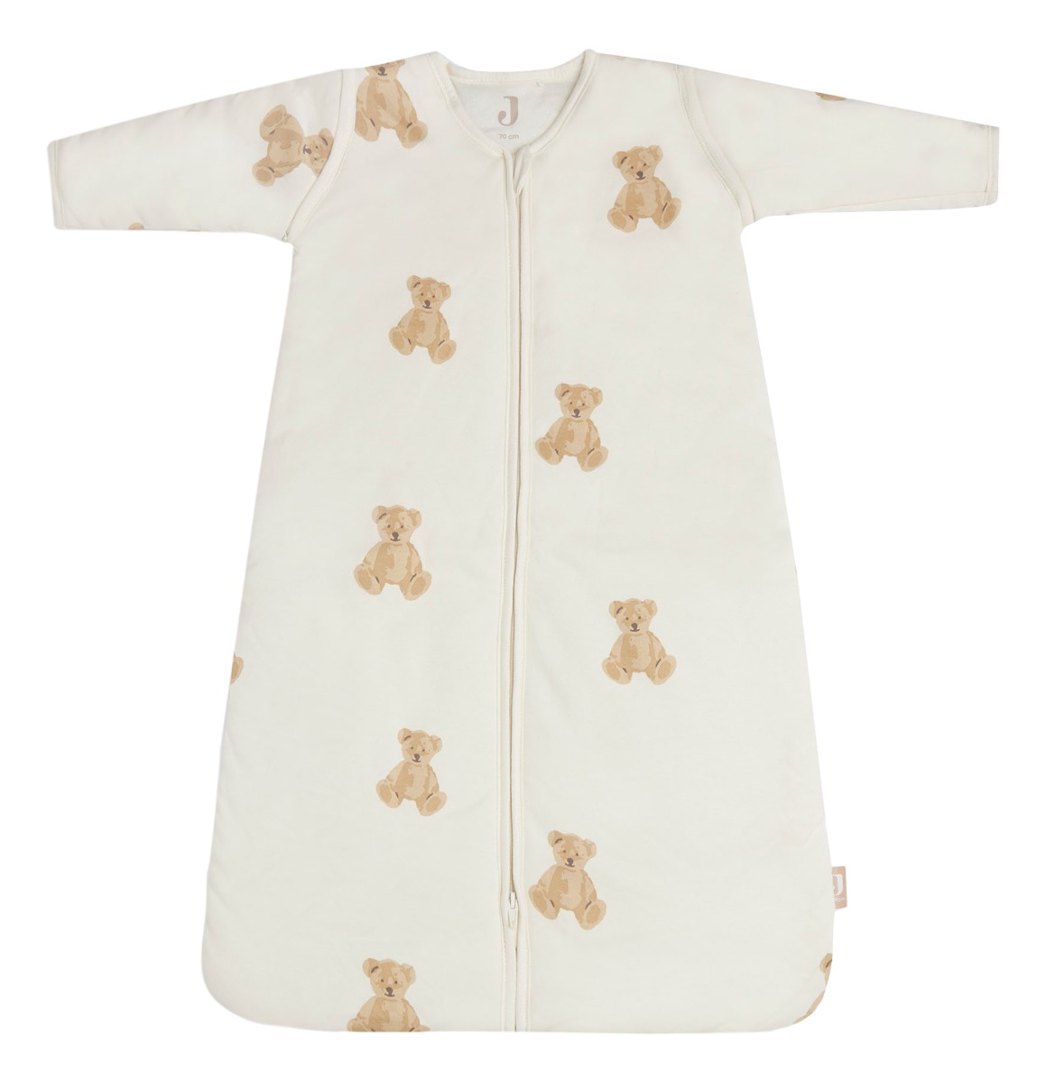 Jollein Teddy Bear 90 cm Slaapzak met Afritsbare Mouwen | MamaLoes